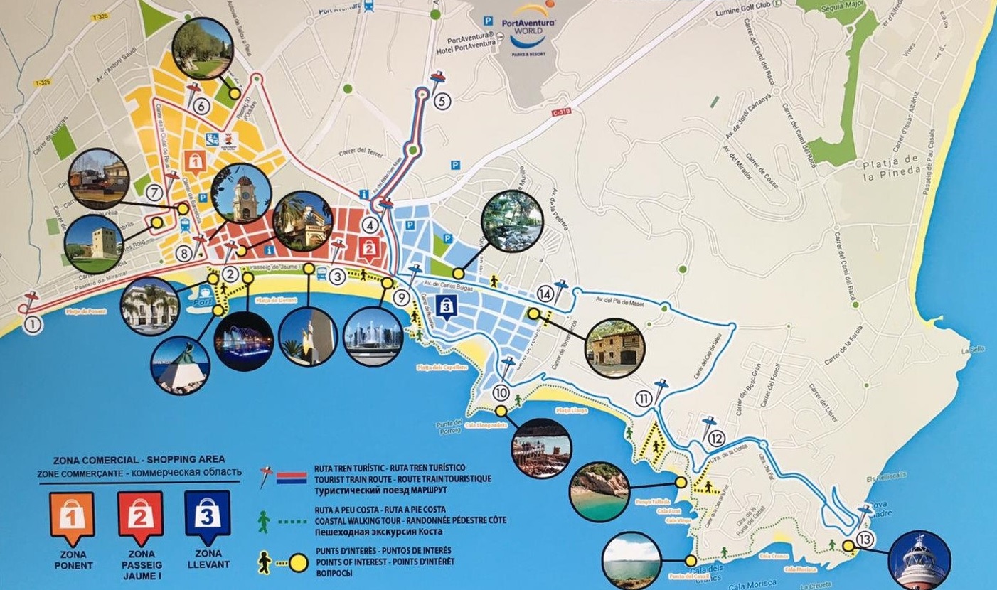 Le petit train — Patronat de Turisme de Salou